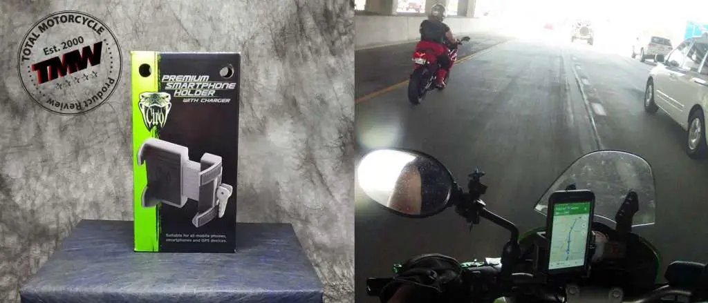 TMW Review: Ciro 3D Premium Smartphone Holder | Total Motorcycle