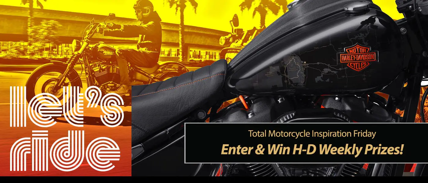 Inspiration Friday: Harley-Davidson's Let’s Ride Weekly Prizes | Total ...