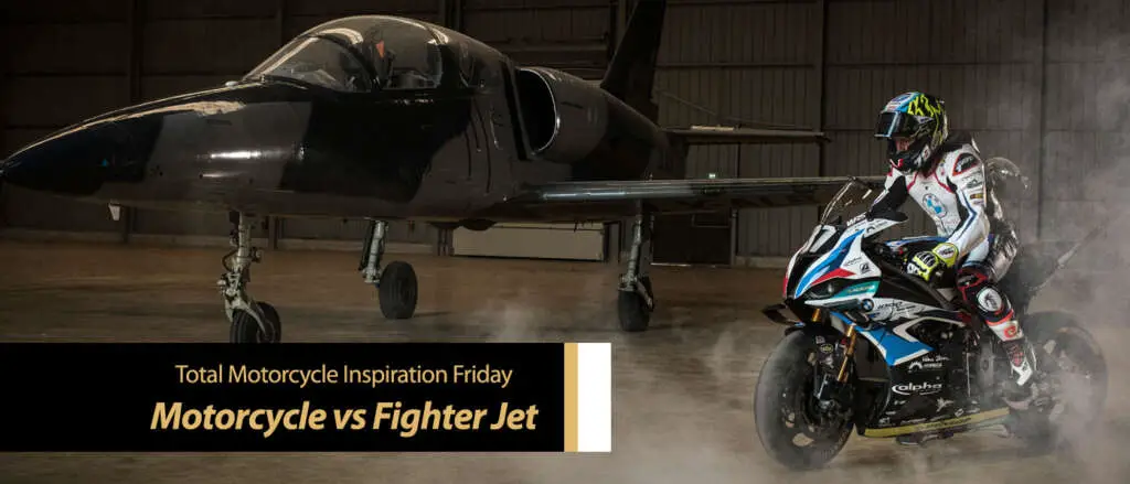 Inspiration Friday: Motorcycle vs Fighter Jet | Total Motorcycle